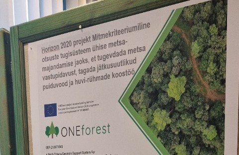 ONEforest presented in the annual Estonian forestry conference | ONEforest